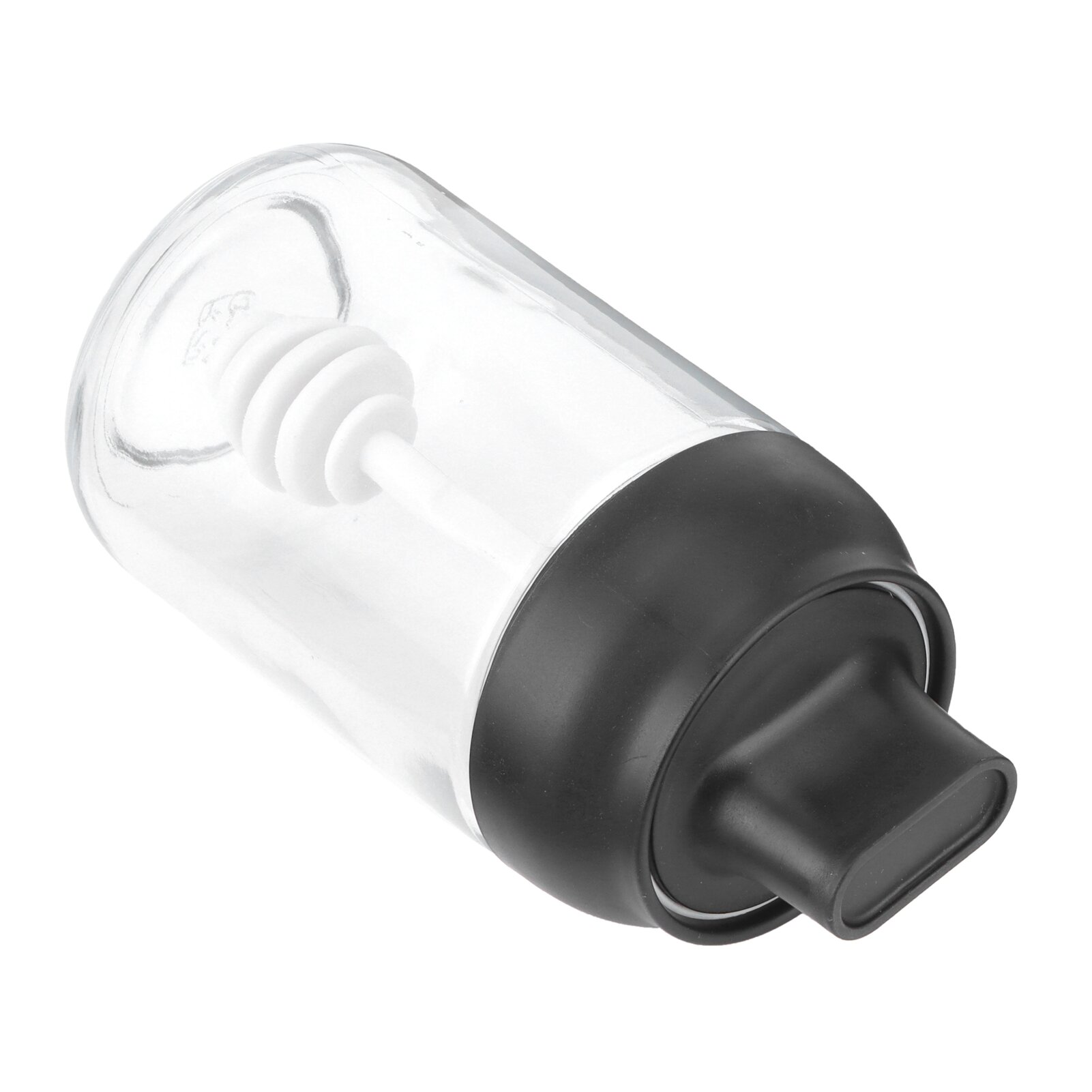 Банка для меда с ложкой и крышкой из стекла герметичная для домашней кухни объем 250мл, материал стекло содовый корпус, крышка из ПП смола, силиконовое уплотнительное кольцо, вес approx. 220гр, в комплект входят 1 банка для меда, 1 мешалка, 1 ярлык