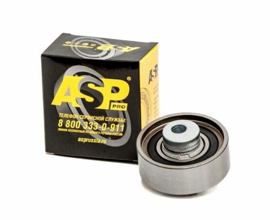 Ролик ГРМ натяжной ASP" для LADA Granta, Kalina 2, Priora, Largus, Datsun - 8кл. металл.