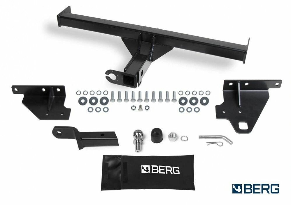 Фаркоп ТСУ BERG для Nissan X-Trail T32 (с 2015-Н. В), шар Е, 1500/75 кг. F.4113.001