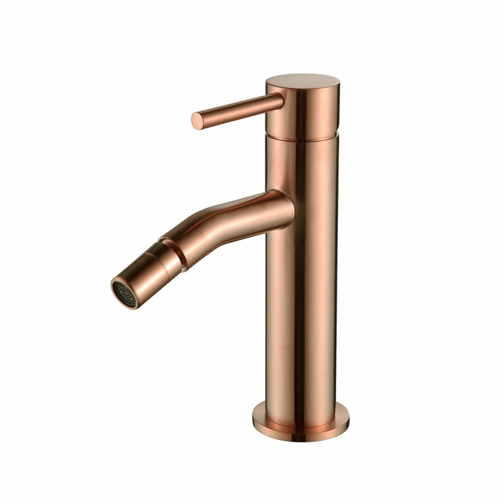 Смеситель для биде шлифованный никель AQUAme Siena AQM6216BC