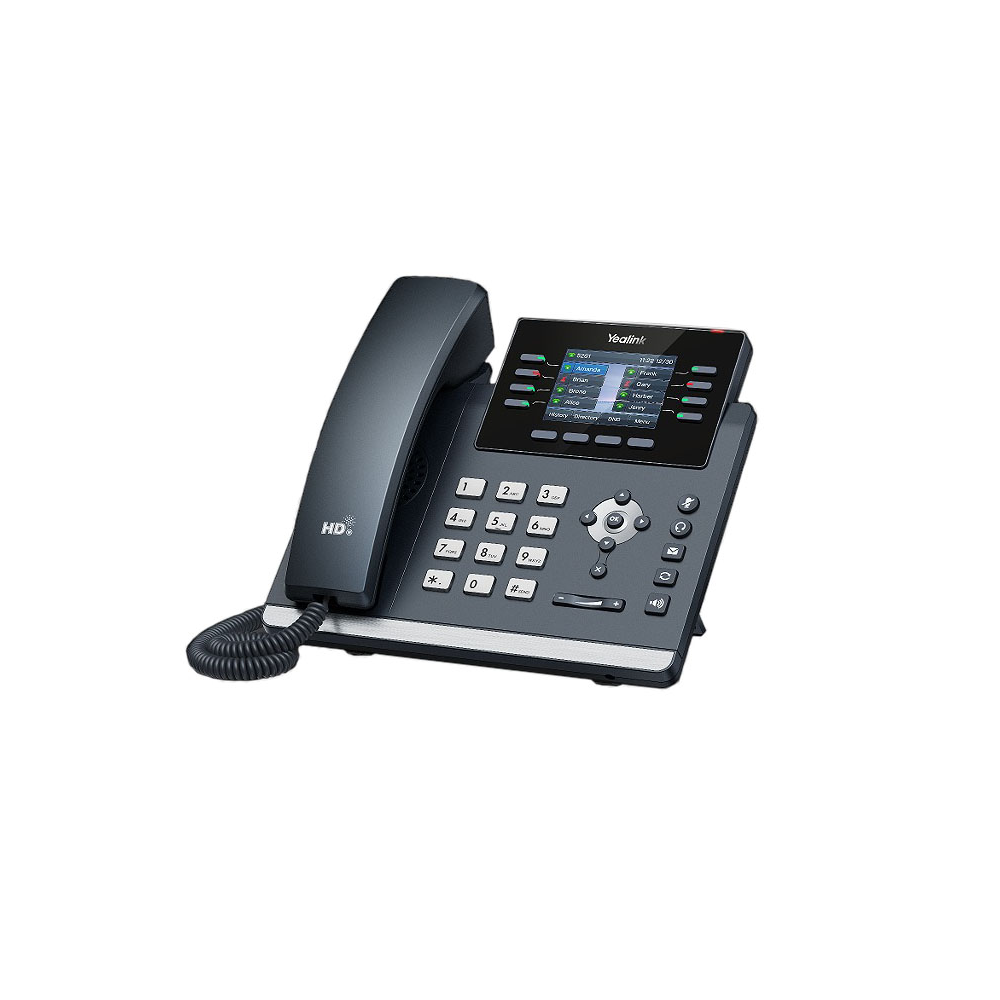 VoIP-телефон Yealink SIP-T44U, 12 SIP-аккаунтов PoE (SIP-T44U)