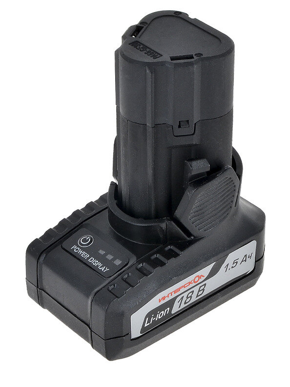 Батарея аккумуляторная 18650 18В - 1,5А·Ч Li-ion для шуруповерта ИНТЕРСКОЛ ДА-18ЭР Li-ion (s/n 436.***)