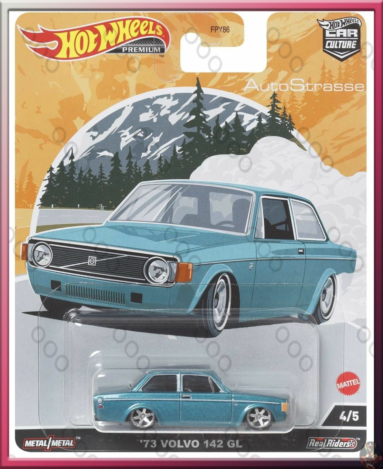 Машинка коллекционная Premium Car Culture: Auto Strasse 73 VOLVO 142 GL