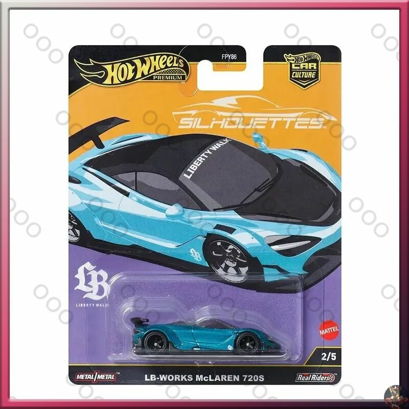 Машинка коллекционная Premium Car Culture FPY86: LB-Works McLaren 720S масштабная модель спортивный автомобиль