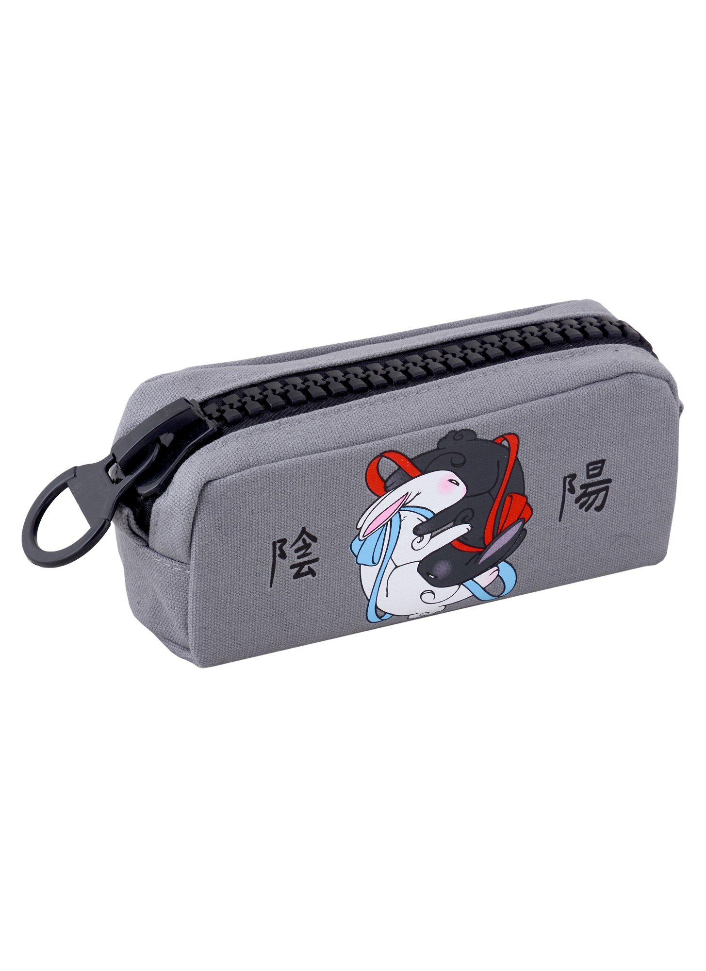 Пенал с большой молнией "Кролики: Инь и ян"