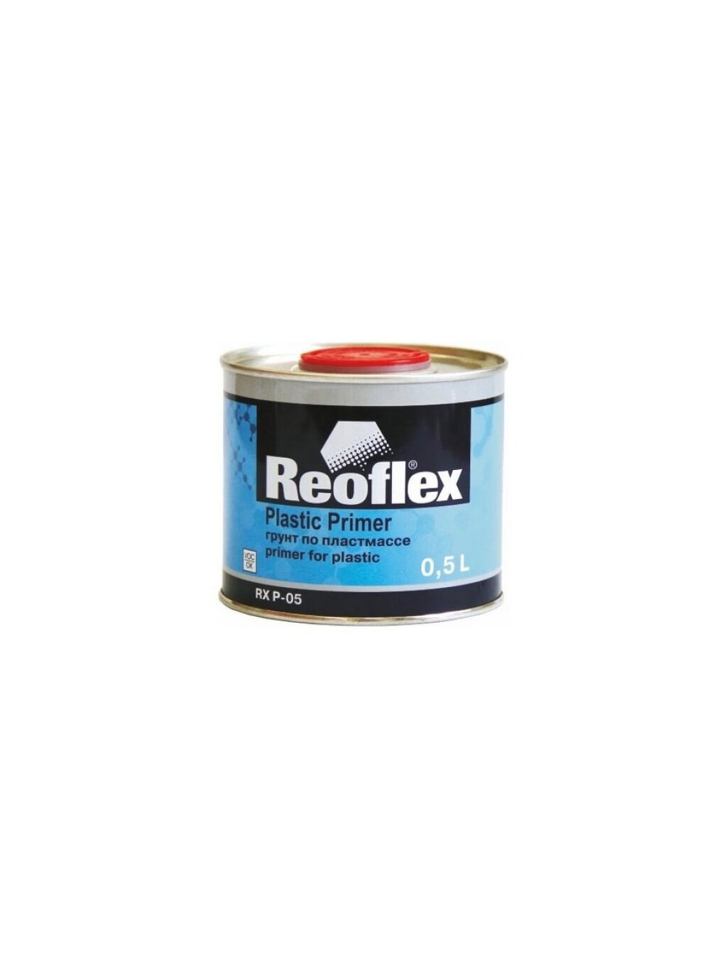 Грунт по пластмассе "REOFLEX" 1K (0,5 л) (прозрачный)