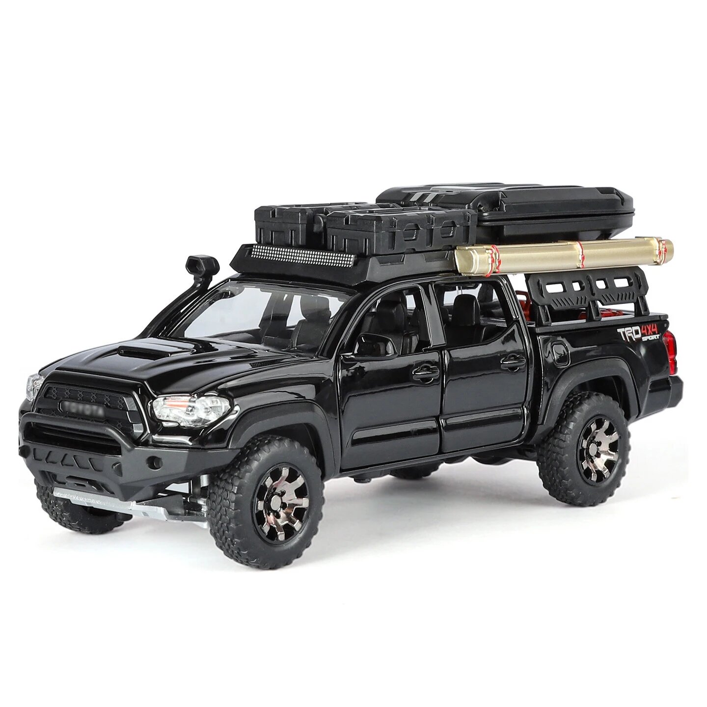Модель автомобиля Toyota Tacoma Black travel 1:32