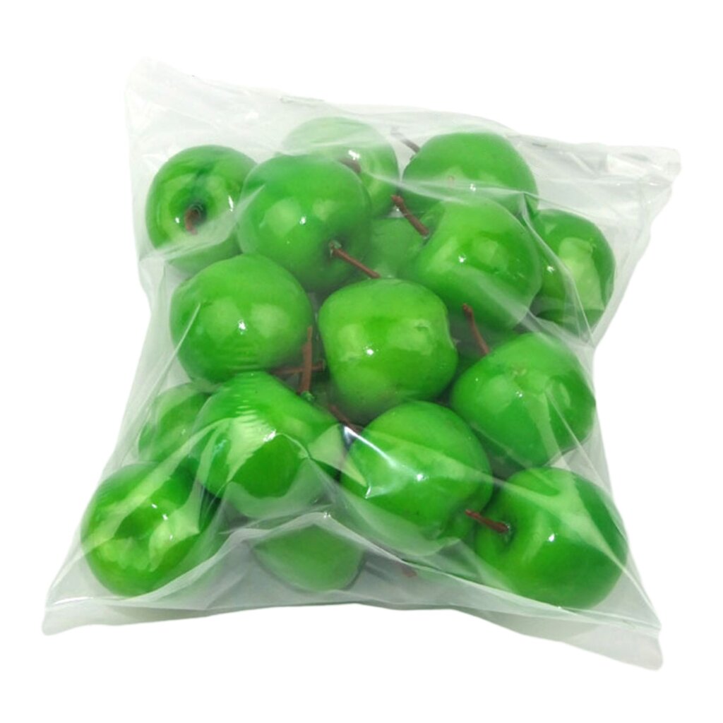 Имитационная модель фрукта, зеленое яблоко