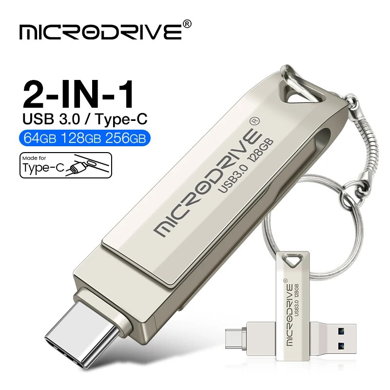 MicroDrive TJD004G0827 USB 3.0 флэш-накопитель 64/128/256 ГБ 256 ГБ