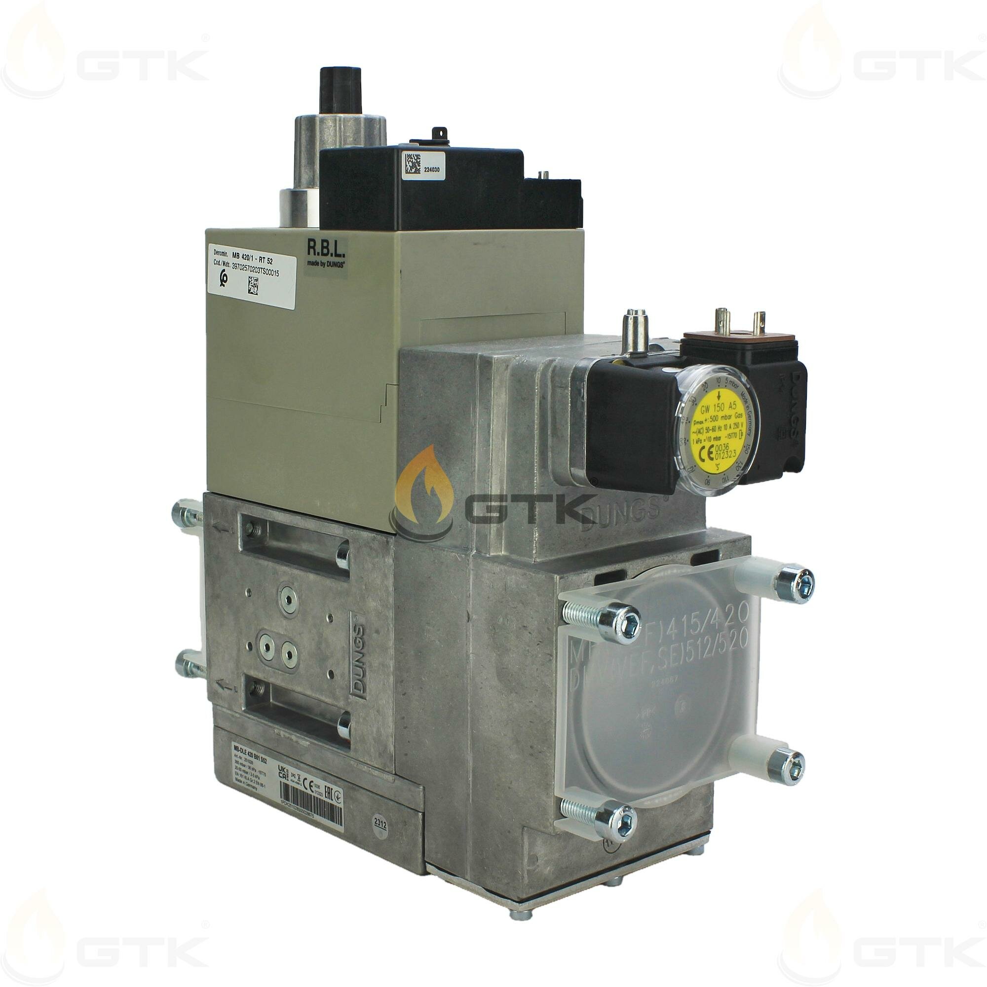 Газовая рампа Riello MB 420/1 - RT 52, 3970257