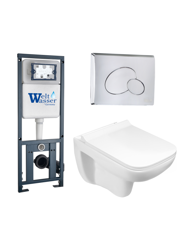 WeltWasser Комплект MARBERG 410 + KEHLBACH 004 GL-WT + MAR 410 RD-CR WeltWasser