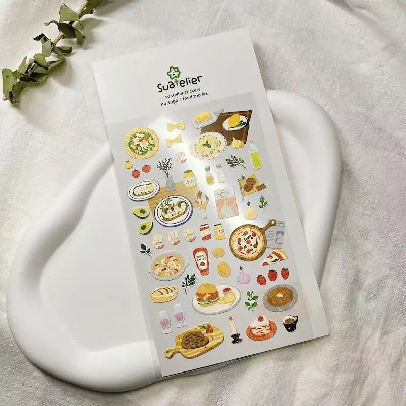 Стикеры Suatelier Food Trip, цвет 1090