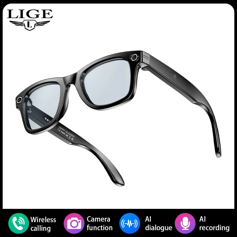 LIGE BWW600 Умные очки Transparent frame