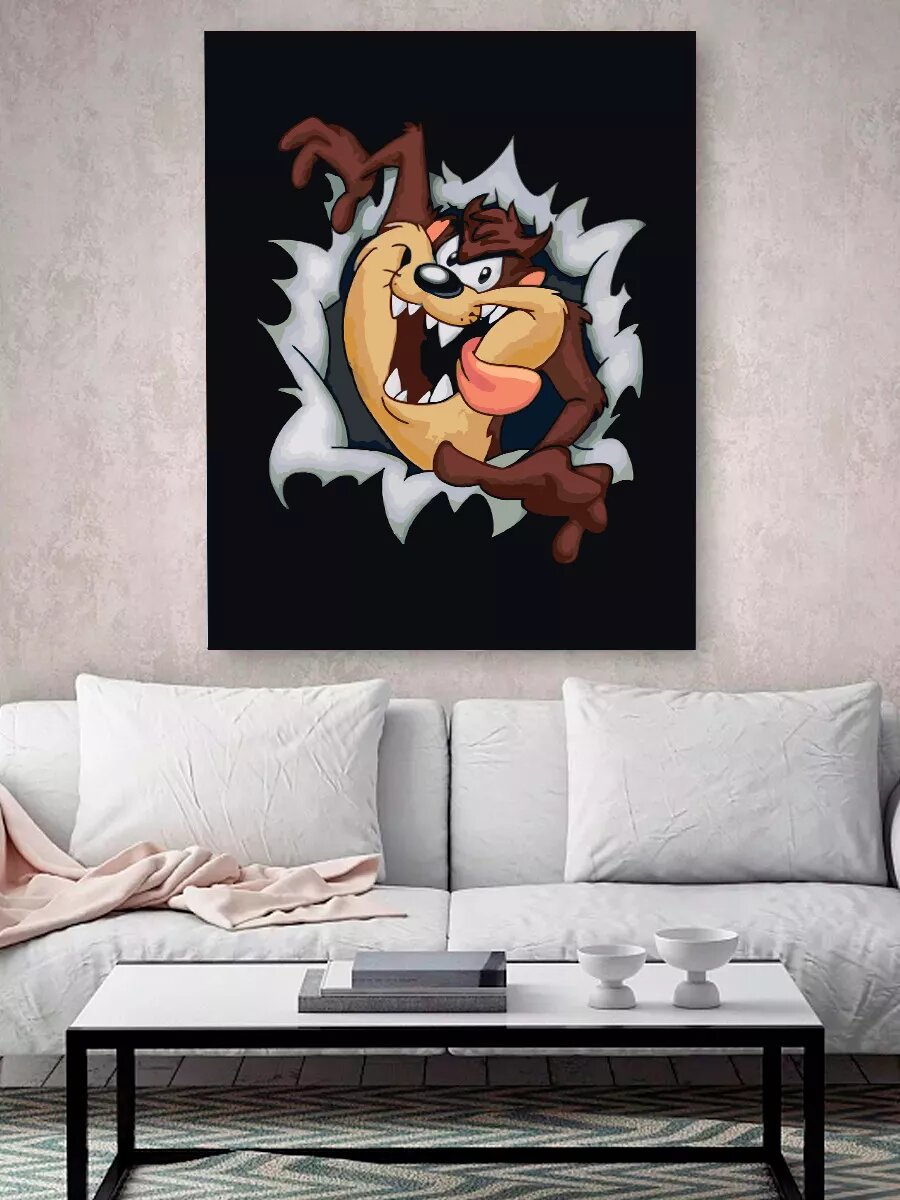 Картина по номерам Тасманский Дьявол