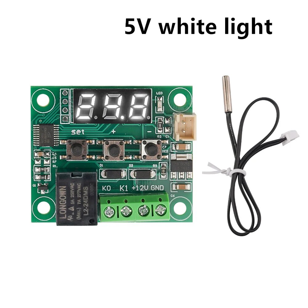 Термостат Aideepen W1209, 5V White
