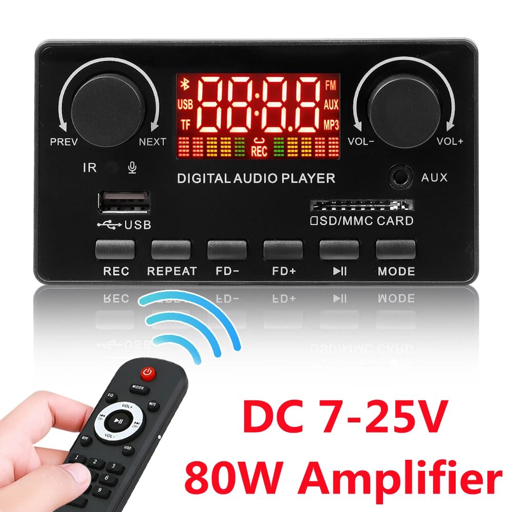 MP3-плеер Bluetooth 5.0 2x40 Вт — фото 1