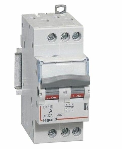 Выключатели-разъединители DX3-IS - 3П - 400 В - 32 А - 2 модуля 406459