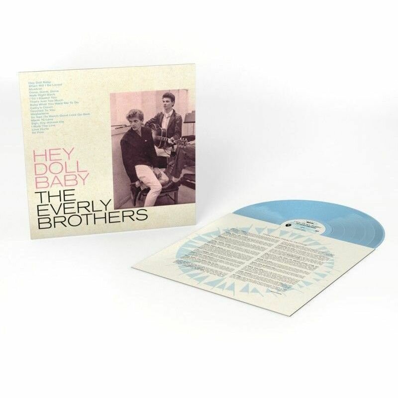 EVERLY BROTHERS - Hey Doll Baby, (LP, Record Store Day, Compilation, Limited Edition, Remastered, Special Edition, Stereo, Blue) Виниловая Пластинка