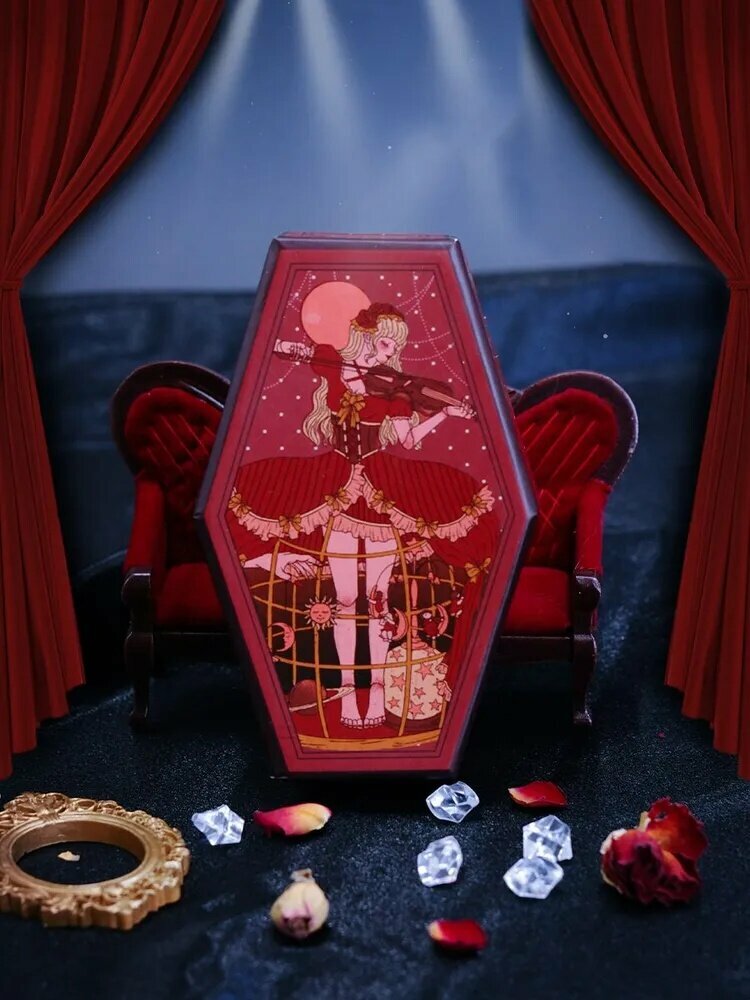 Карты Таро Dreamscape, дизайн коробки Aisling, 78 карт, коричнево-красные