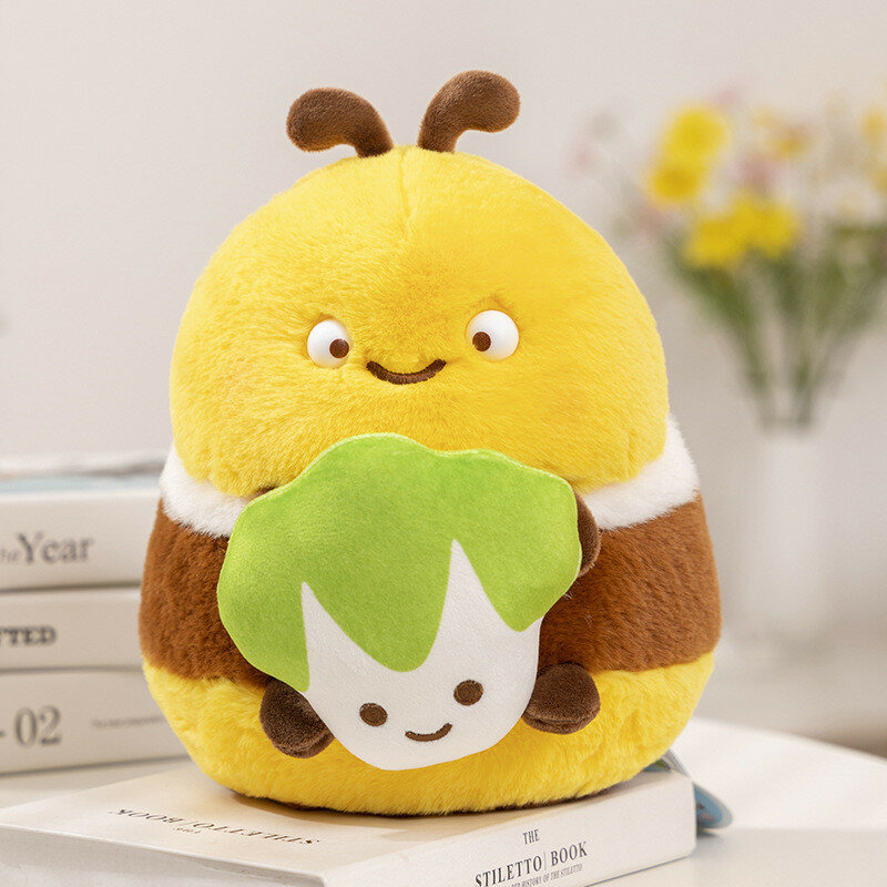 Плюшевая игрушка fun and engaging bee doll, овощной, 35 см