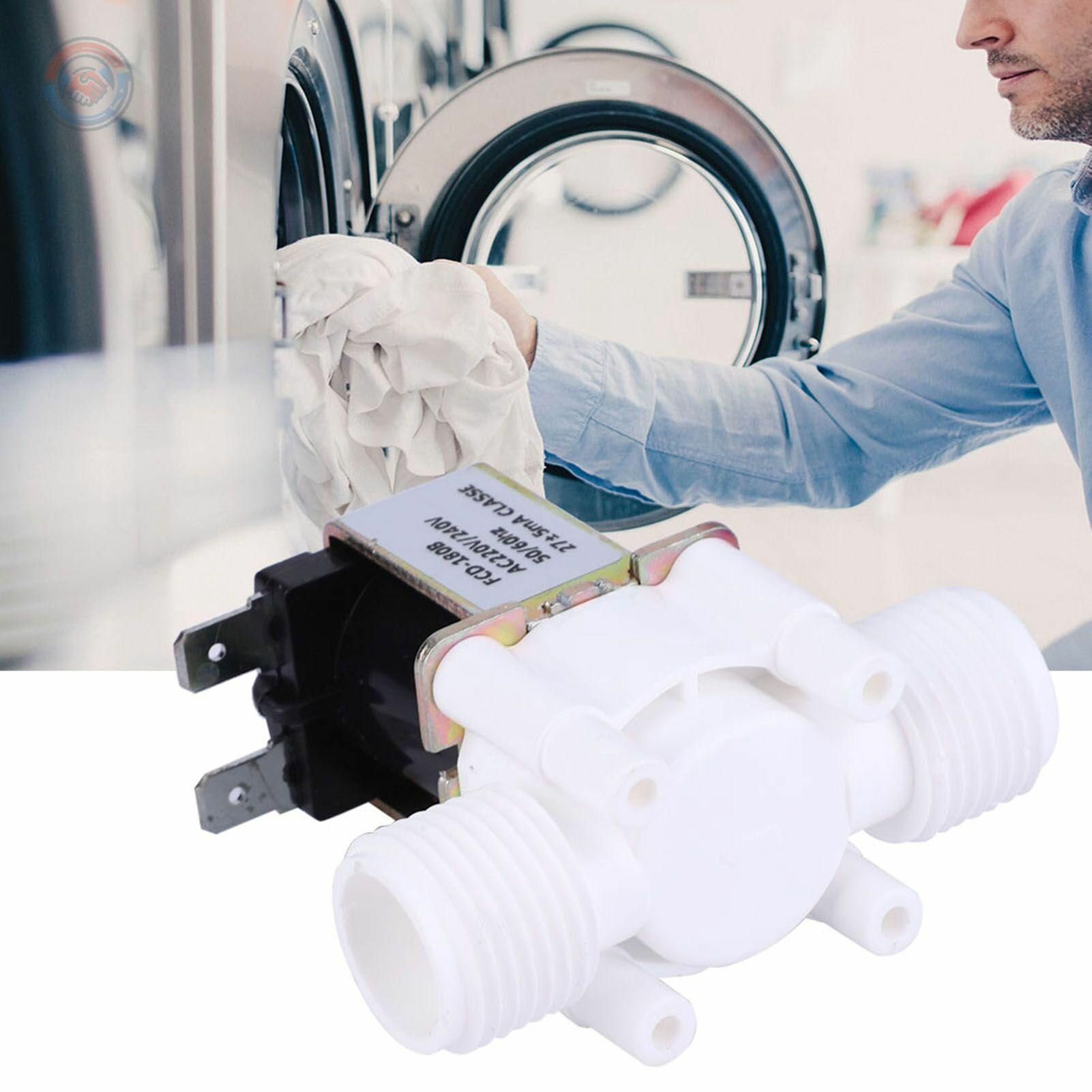 Электромагнитный клапан нормально закрытый, соленоидный водяной клапан G1/2 для автоматического управления подачей воды, компактный и надёжный