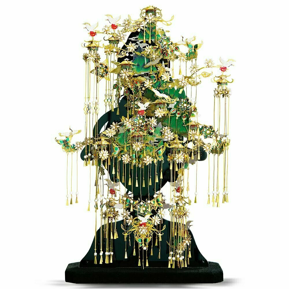 Piececool 3D Металлический Пазл QING SHAN DAI для взрослых