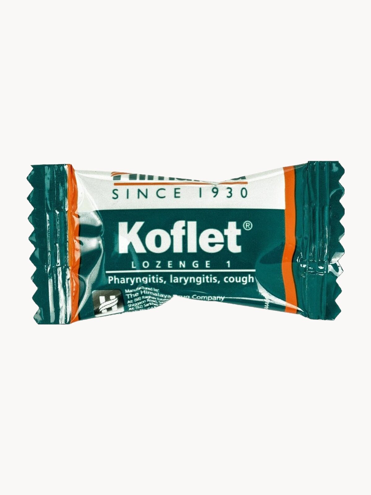 Леденцы Himalaya Herbals Koflet (Хималая Хербалс Кофлет) от кашля и боли в горле, 200 шт.