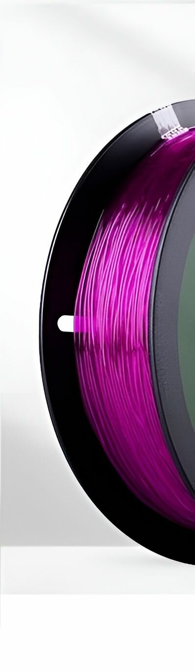 Flex (TPU 95a) пластик PinRui полупрозрачный фиолетовый 1.75 мм 0.8 кг