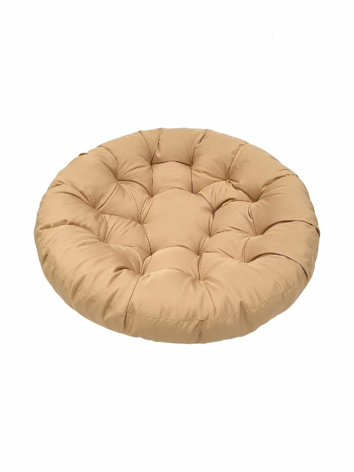 Подушканастул, Водонепроницаемая и солнцезащитная круглая утолщенная подвесная корзина подушка "птичье гнездо" 50 см-Хаки