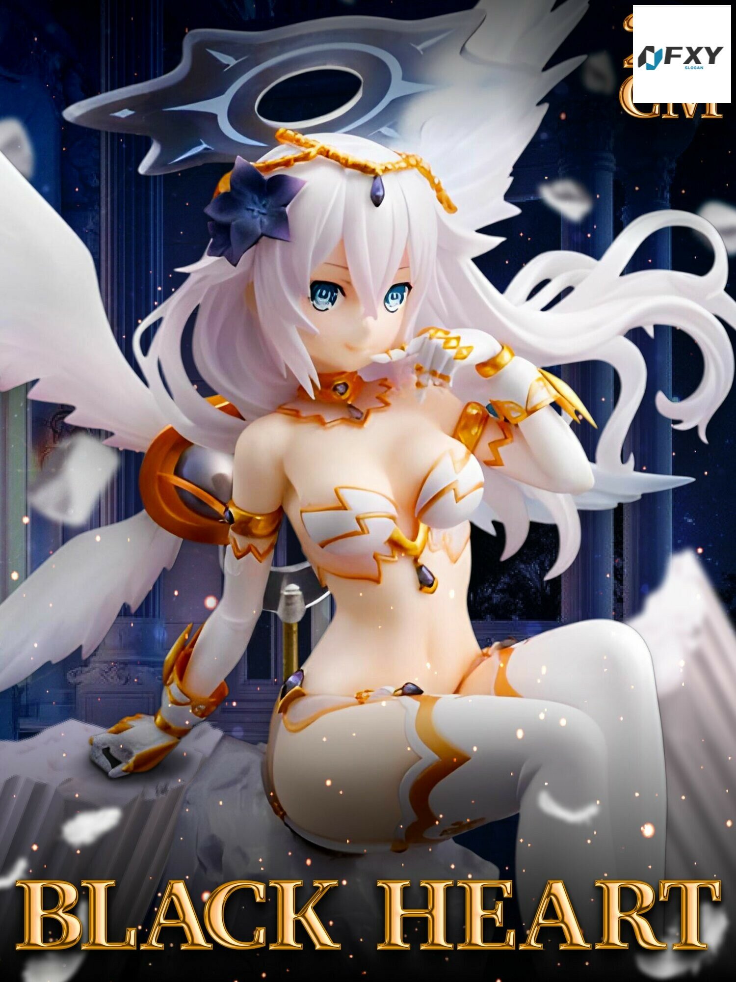 Эксклюзивная модель Black Heart 22 см по мотивам The Animation Neptunia