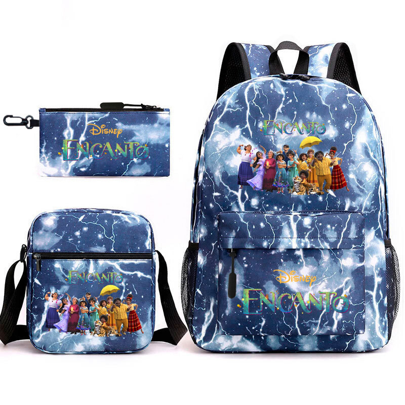 Spot Magic Full House Starry Sky Сумка для начальной школы Encanto Мультфильм Повседневный рюкзак Сумка на плечо Набор из трех предметов