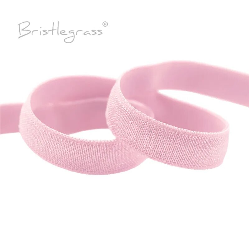 Розовая эластичная лента из спандекса Bristlegress, 5 ярдов