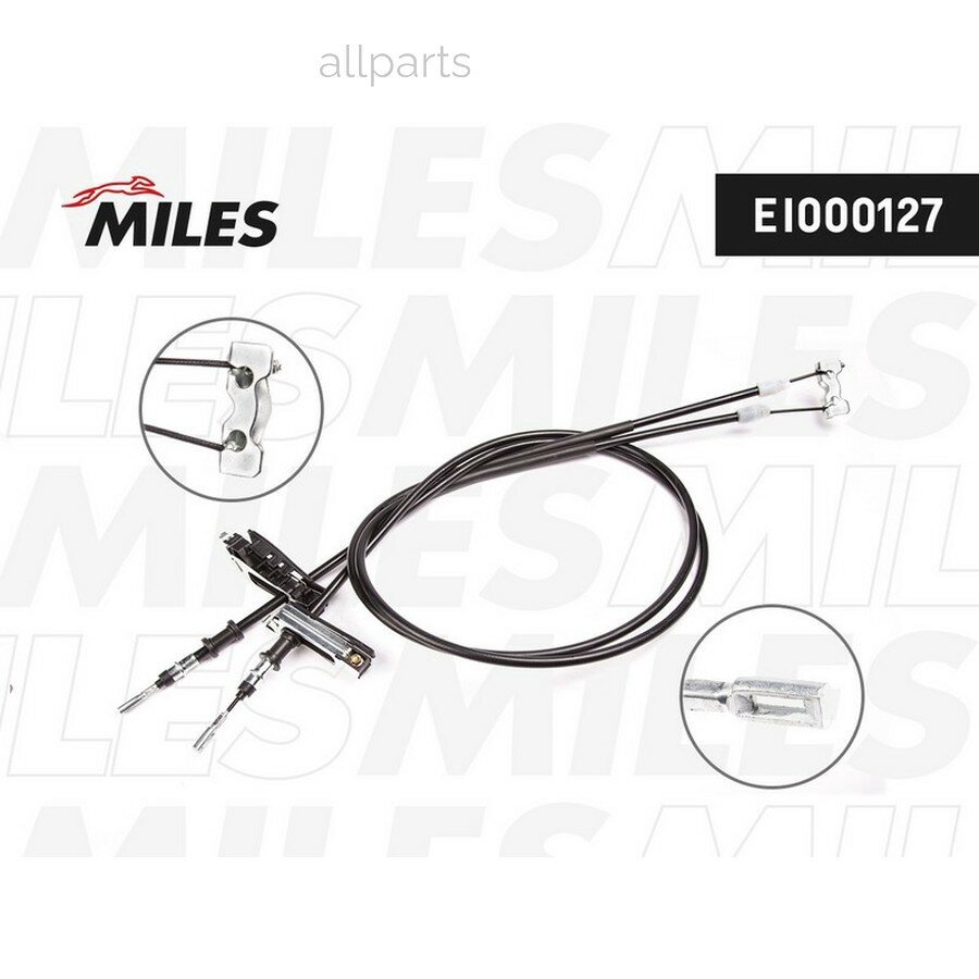 MILES EI000127 Трос с наконечником в сборе