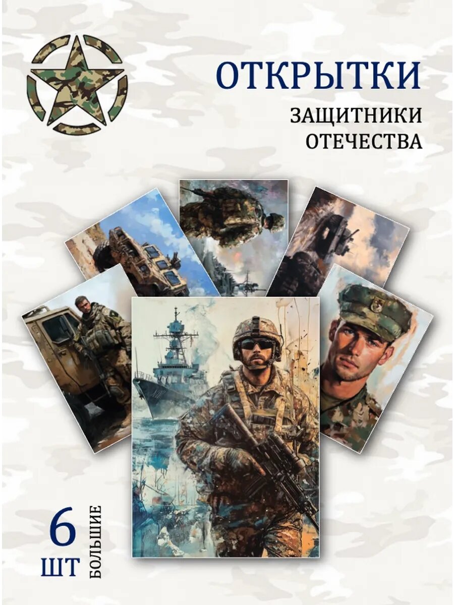 А6 открытки к 9 мая СССР солдату фронтовые