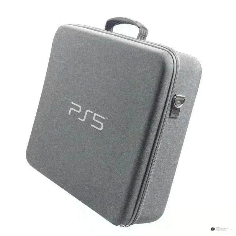 Сумка для хранения игровой консоли Ps5 (серая) (серия 2024)
