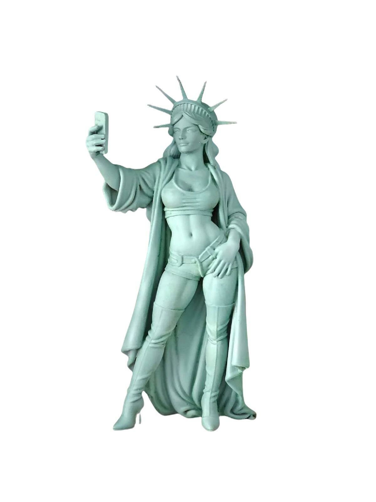 Забавная статуя Свободы, Скульптура для селфи, Памятный предмет коллекционирования к 250-летию, Детальный дизайн, Экспозиция американской истории.