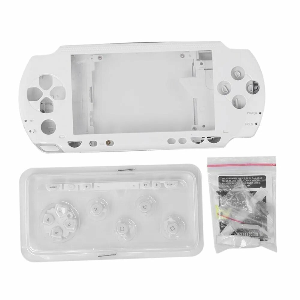Корпус консоли PSP 1000 белый, включает все компоненты