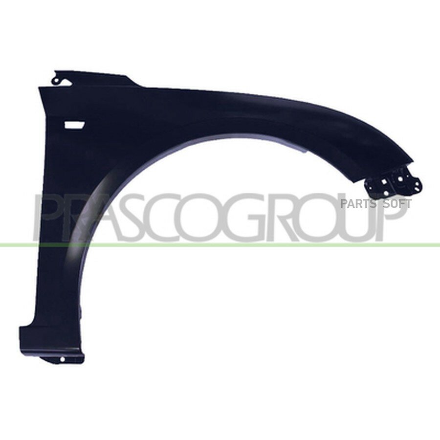 PRASCO DW0403003 крыло переднее прав. с боковым отверст. под повтор!\ Chevrolet, Daewoo Cruze 09-12