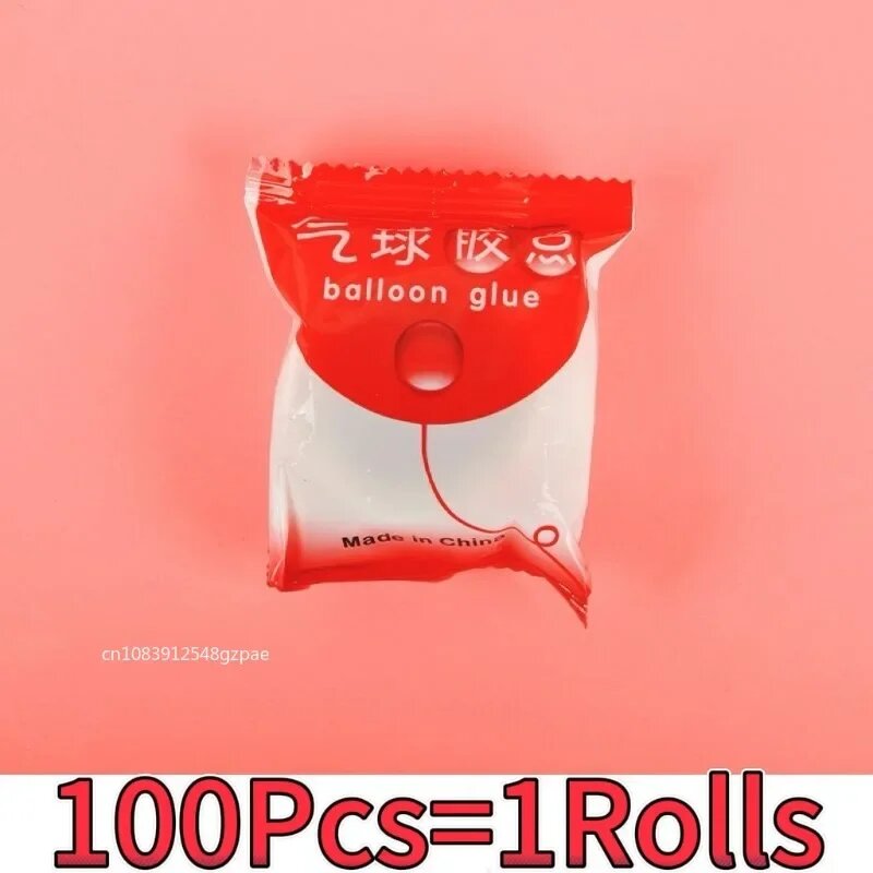Клейкие точки для воздушных шаров 1-10 рулонов 1 roll(100PCS)