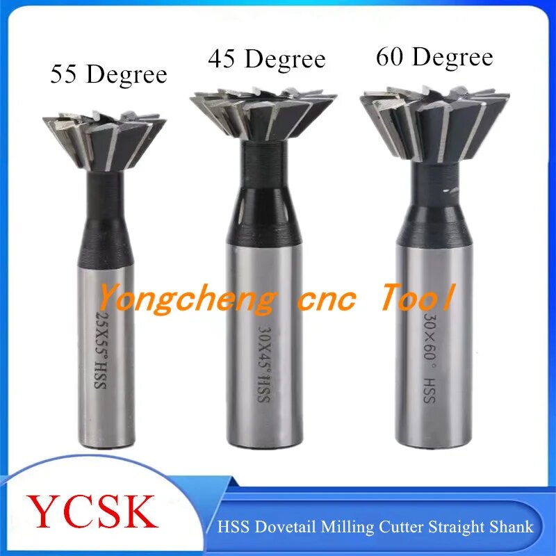 Фреза BEAUMONT «Ласточкин хвост» 45 50 60 градусов HSS 45 Degree, 16mm