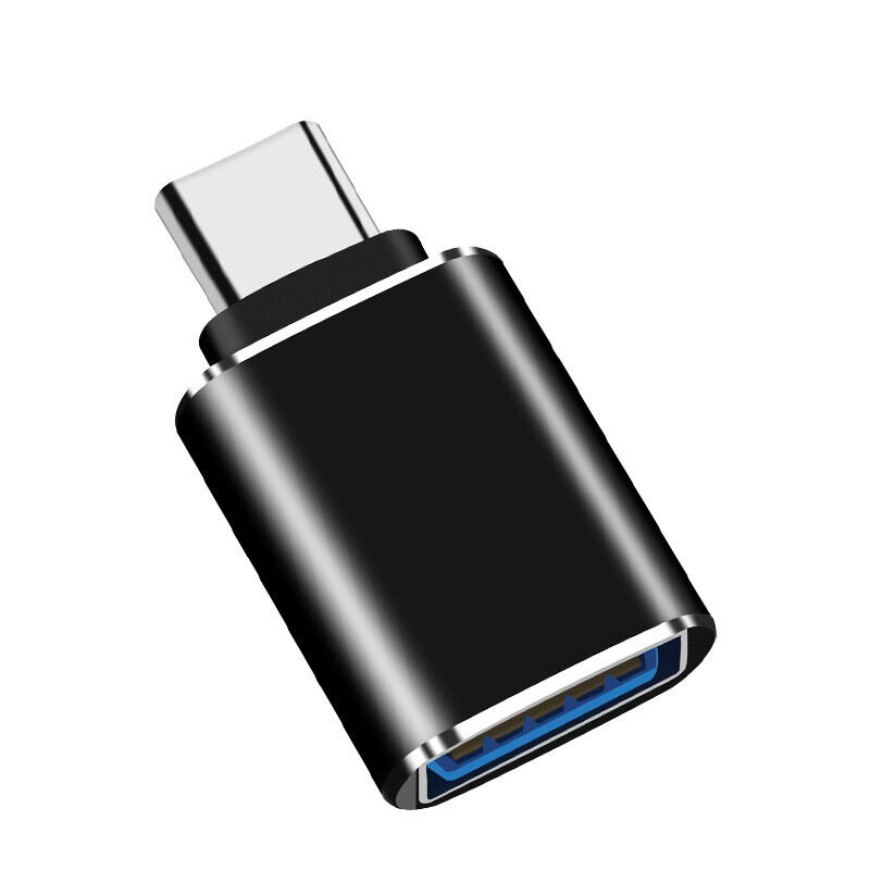 USB Type-C к USB 3.0 OTG-адаптер для смартфонов, планшетов и ноутбуков - черный (стандартная модель)