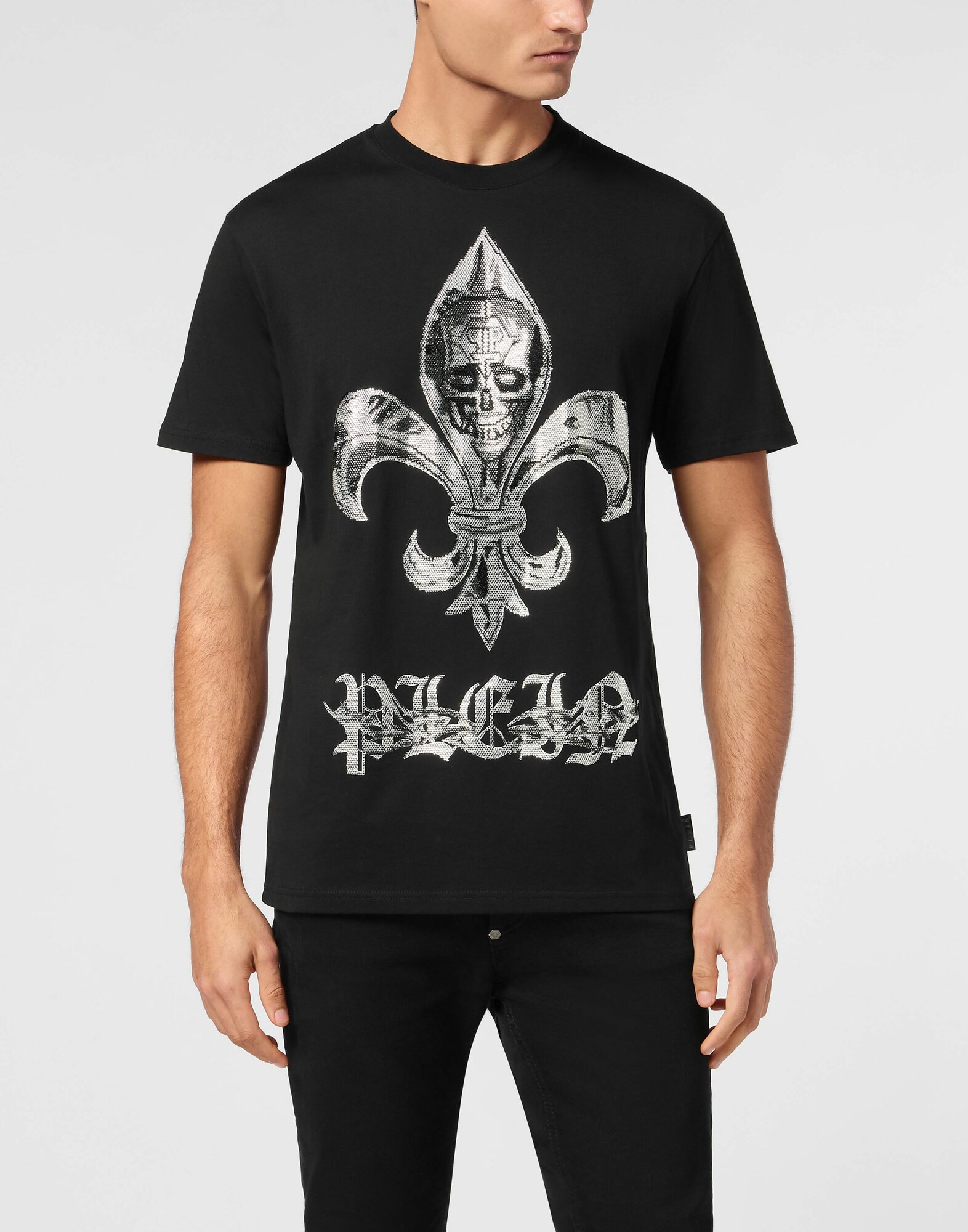 Футболка спортивная PHILIPP PLEIN, размер 56, черный — фото 1