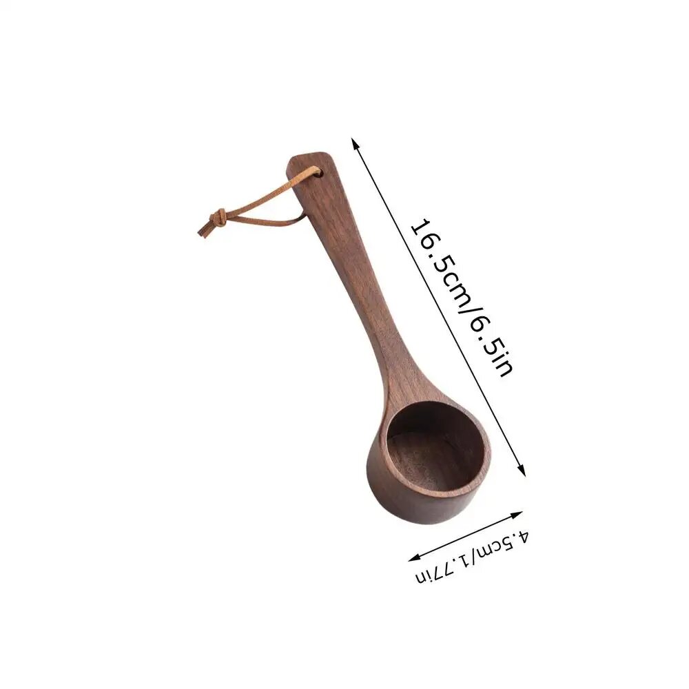 Деревянная ложка для кофе long handle