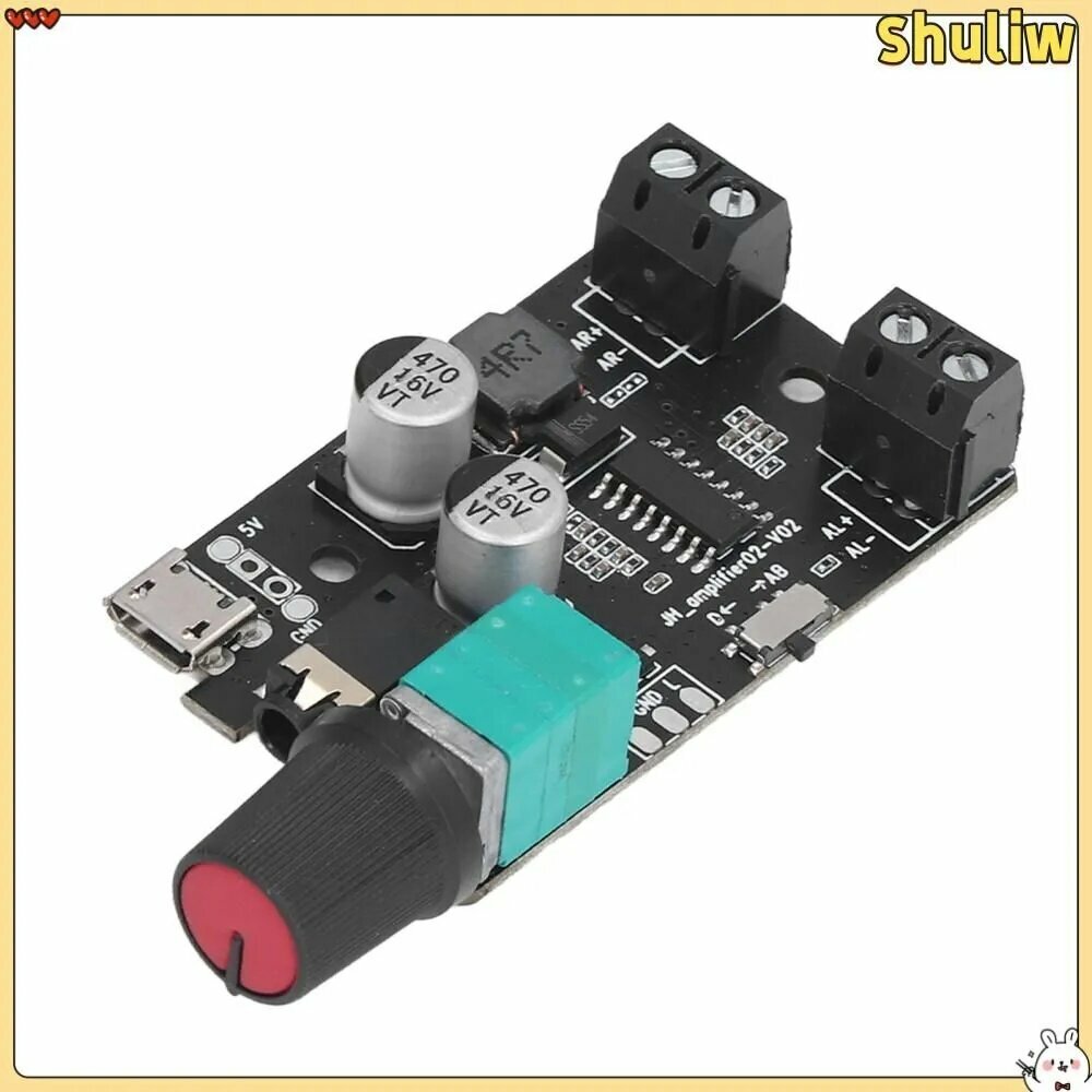 Стерео Усилитель Звука, Компактный, для Домашнего Кинотеатра