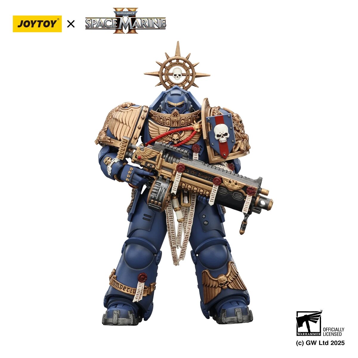 JOYTOY Warhammer 40K 1/18 Ultramarines Relic Bolt Rifle