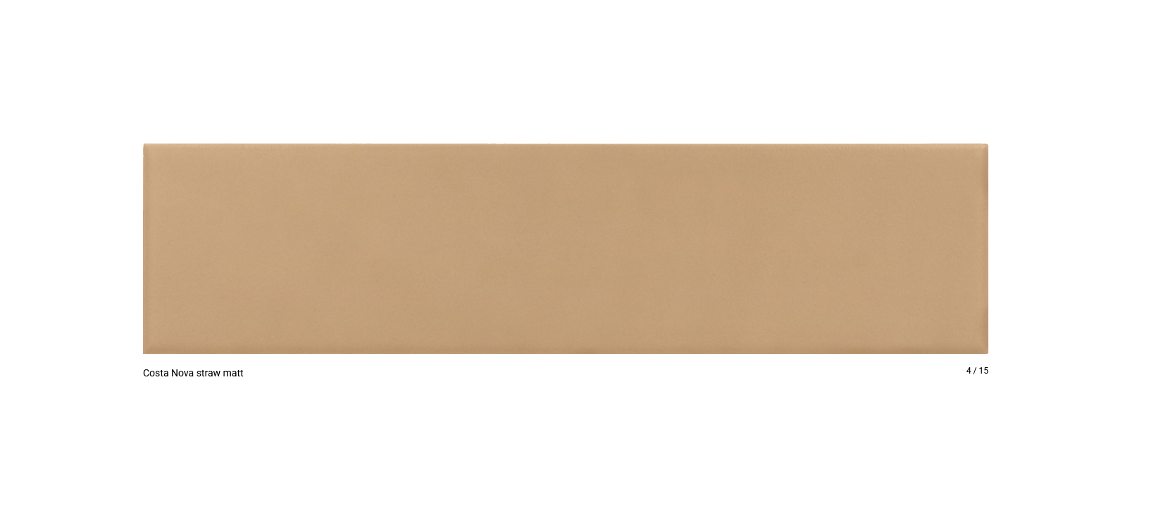 Керамическая Плитка Equipe COSTA NOVA STRAW MATT 5x20см, 60шт (цена за1 уп-0.6м2)