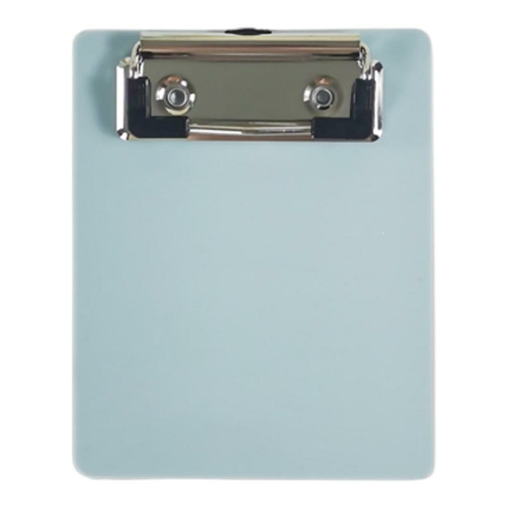 Портативная доска с металлическим зажимом 12x9,8 см, Синий