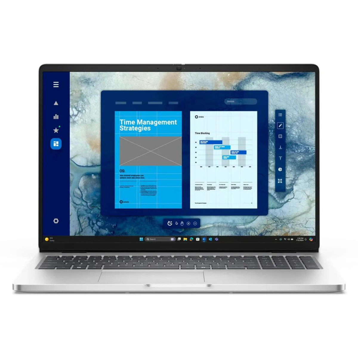 Ноутбук Dell Pro 16 16"1920х1200; IPS/Core Ultra 5 235U/32GB/SSD 512GB/Intel Graphics/Linux/серый