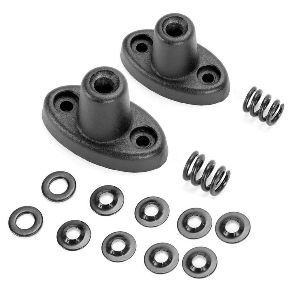 Комплекты Кронштейнов Для Ремонта Солнцезащитного Козырька Jeep 97-02 Tj Wrangler Алюминий 924-531