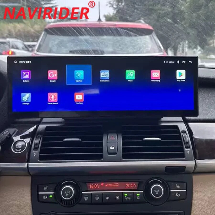 14,9-дюймовый экран Android для BMW X5 X6 E70 E71 CCC CIC 2007-2013, стерео авторадио, автомобильный GPS, мультимедийный видеоплеер, навигация Carplay 8GB RAM 256GB ROM